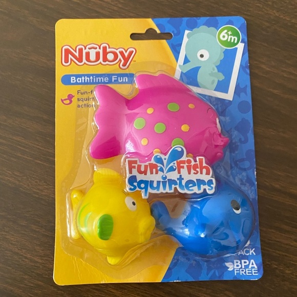 Bath, Skin & Hair | Nuby Bpa Free Bathtime Fun With Three Colorful Fish ...